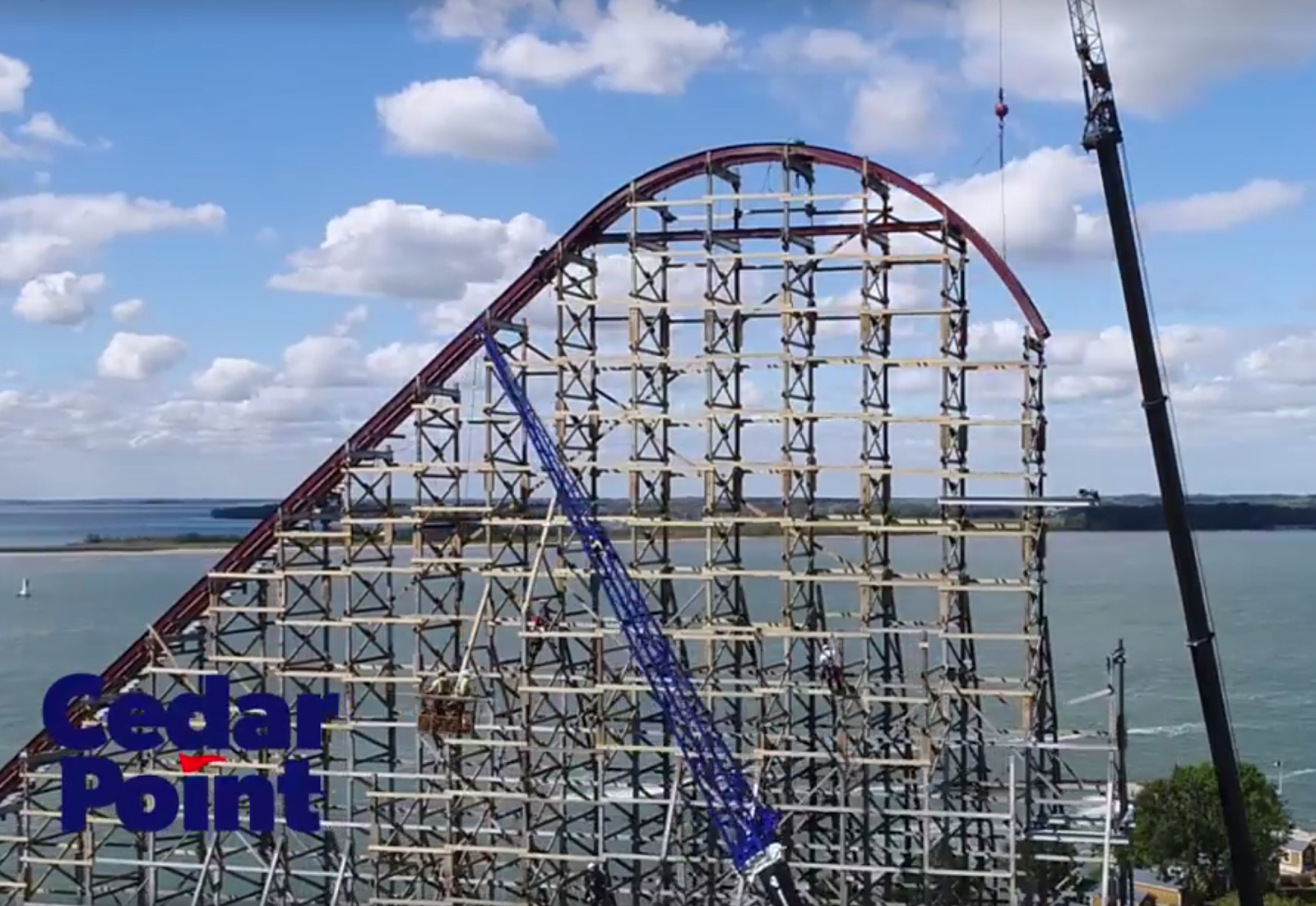 NewsPlusNotes: Cedar Point's New Steel Vengeance Hits the 205 Foot Mark!