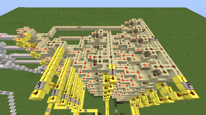 Minecraft Circuitry: Digital Clock