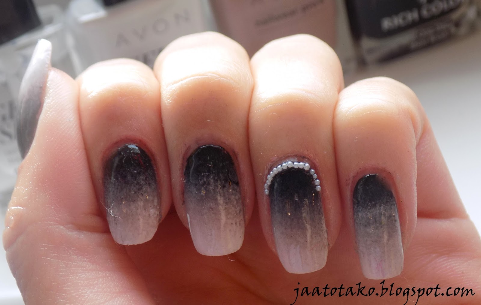 Gradient manikir Ombre nokti #3 ~ Jaa to tako
