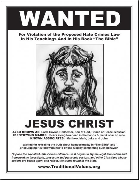 Atheist Images: Jesus Christ - Most Wanted