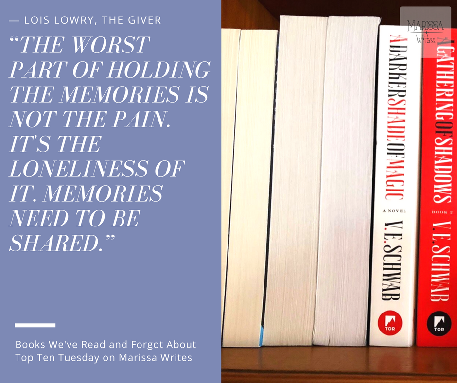 10 Books You Probably Read & Forgot - Reading List