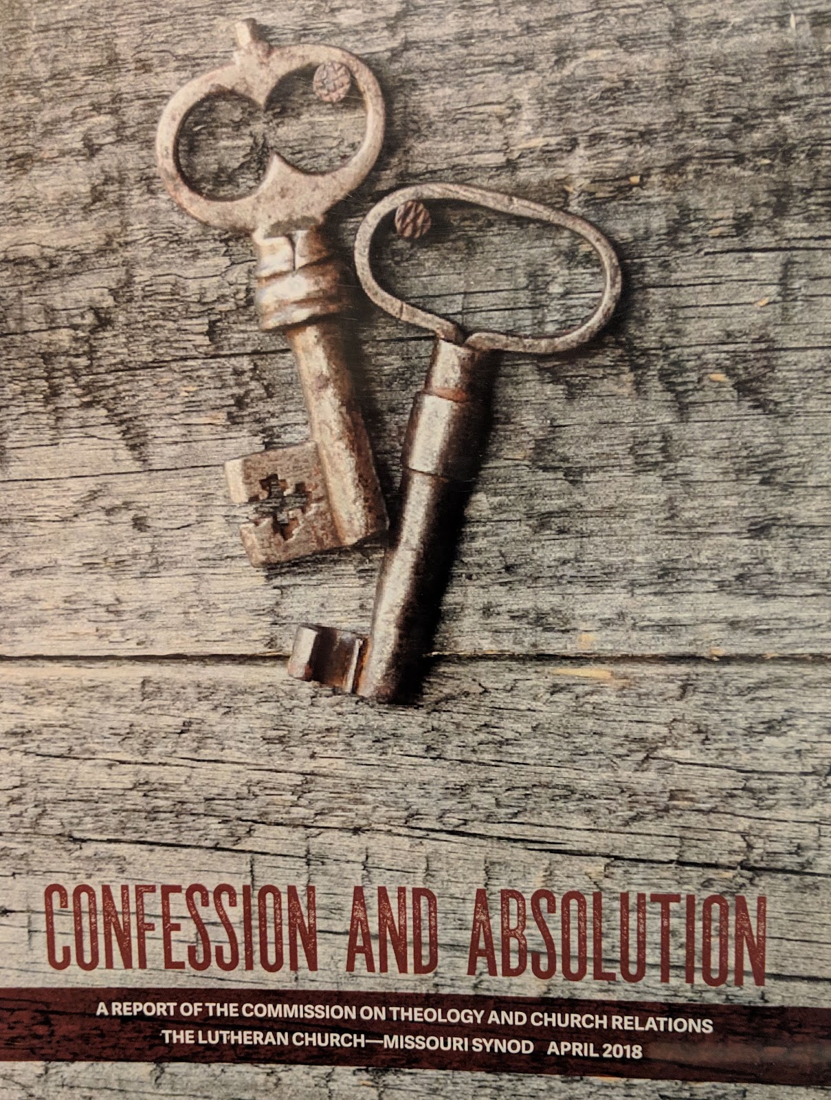 Faith and Culture : Confession and Absolution: A Report of the ...