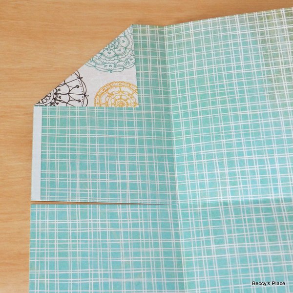 Beccy's Place: Tutorial: Diagonal Double Pocket Card