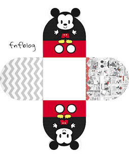 Mickey Vintage: Free Printable Boxes. - Oh My Baby!