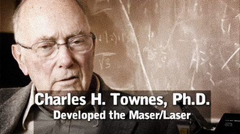 3-roetz: The Inventor Charles Townes Laser beam
