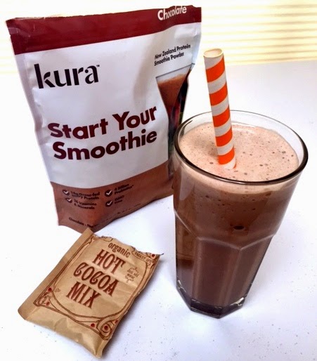 Frozen Hot Chocolate Protein Smoothie