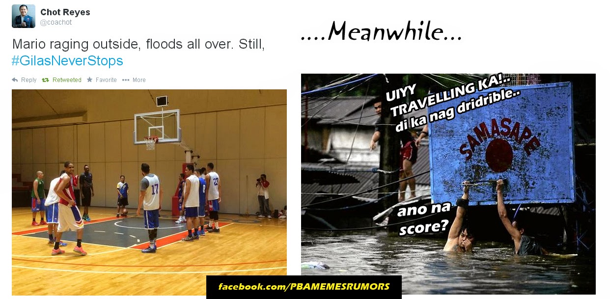 Typhoon and Flood - Basketball continues in Philippines | Pinoy ...
