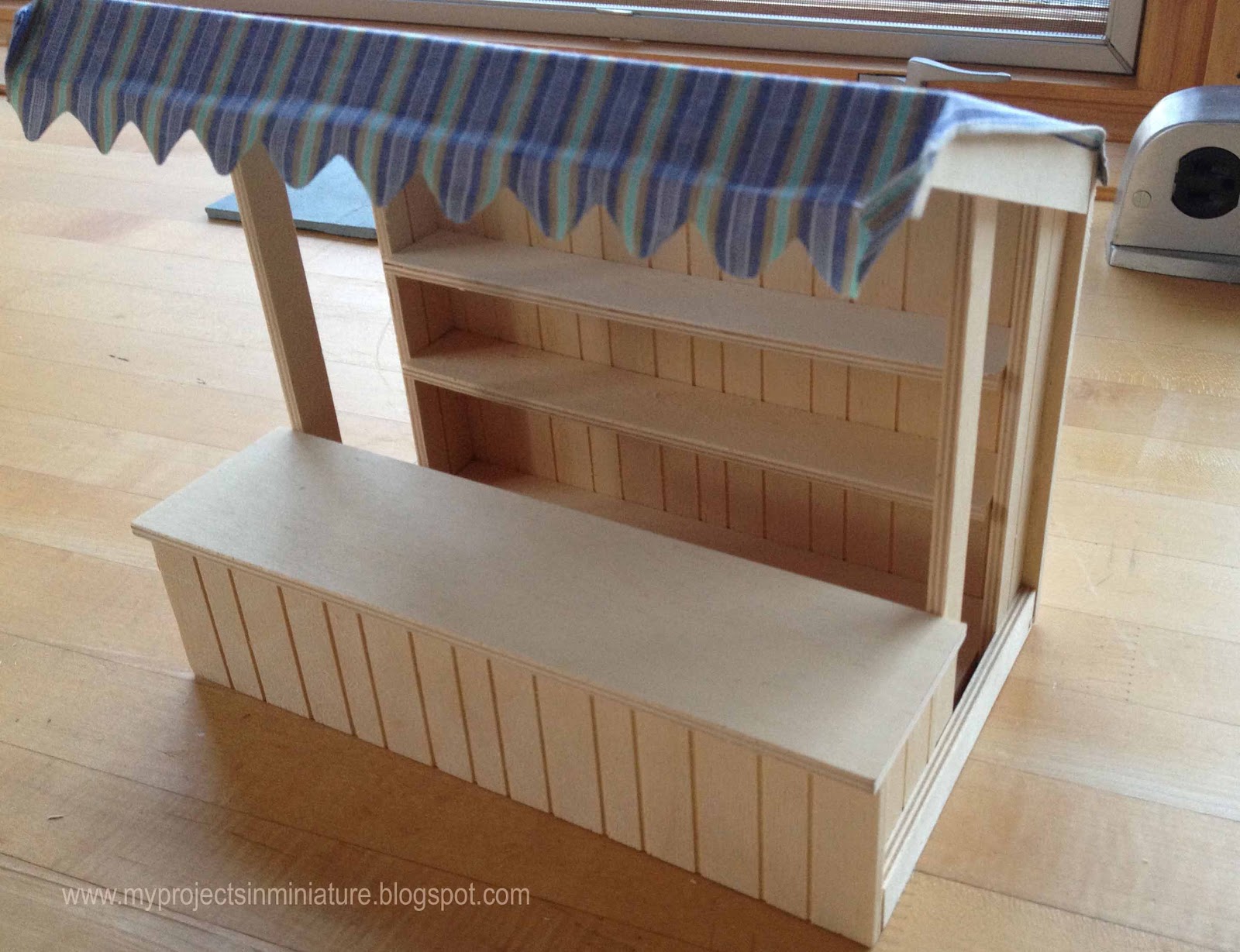 My Projects In Miniature: Miniature Christmas Market Stall Preparation