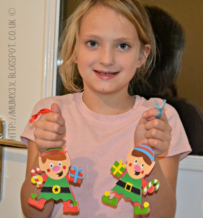 Elf Mix & Match Decoration Kits {Review} - Ups & Downs, Smiles & Frowns