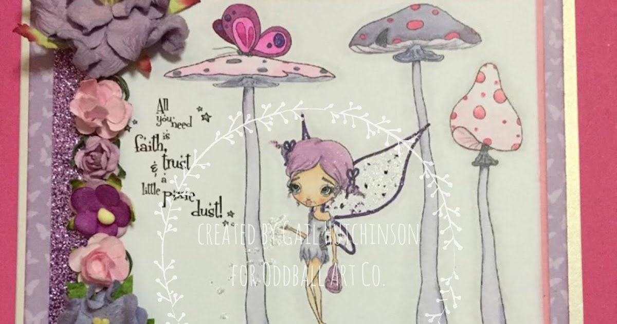 Oddball Digital Stamps by Lizzy Love: Nixie the Pixie IMG#217