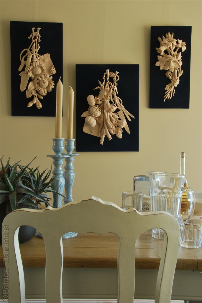 ORNAMENTAL WOODCARVER Patrick Damiaens: High-relief carvings in ...