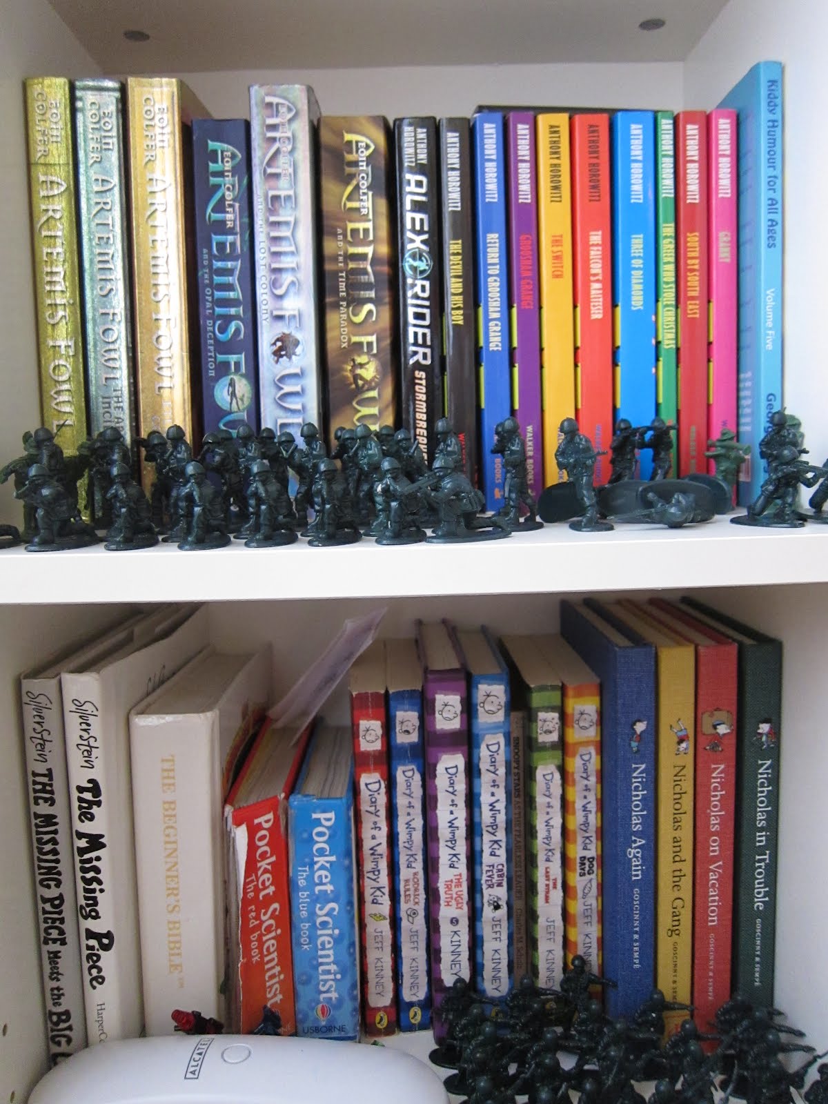 Of Kids and Education: Judging a book by its shelf space