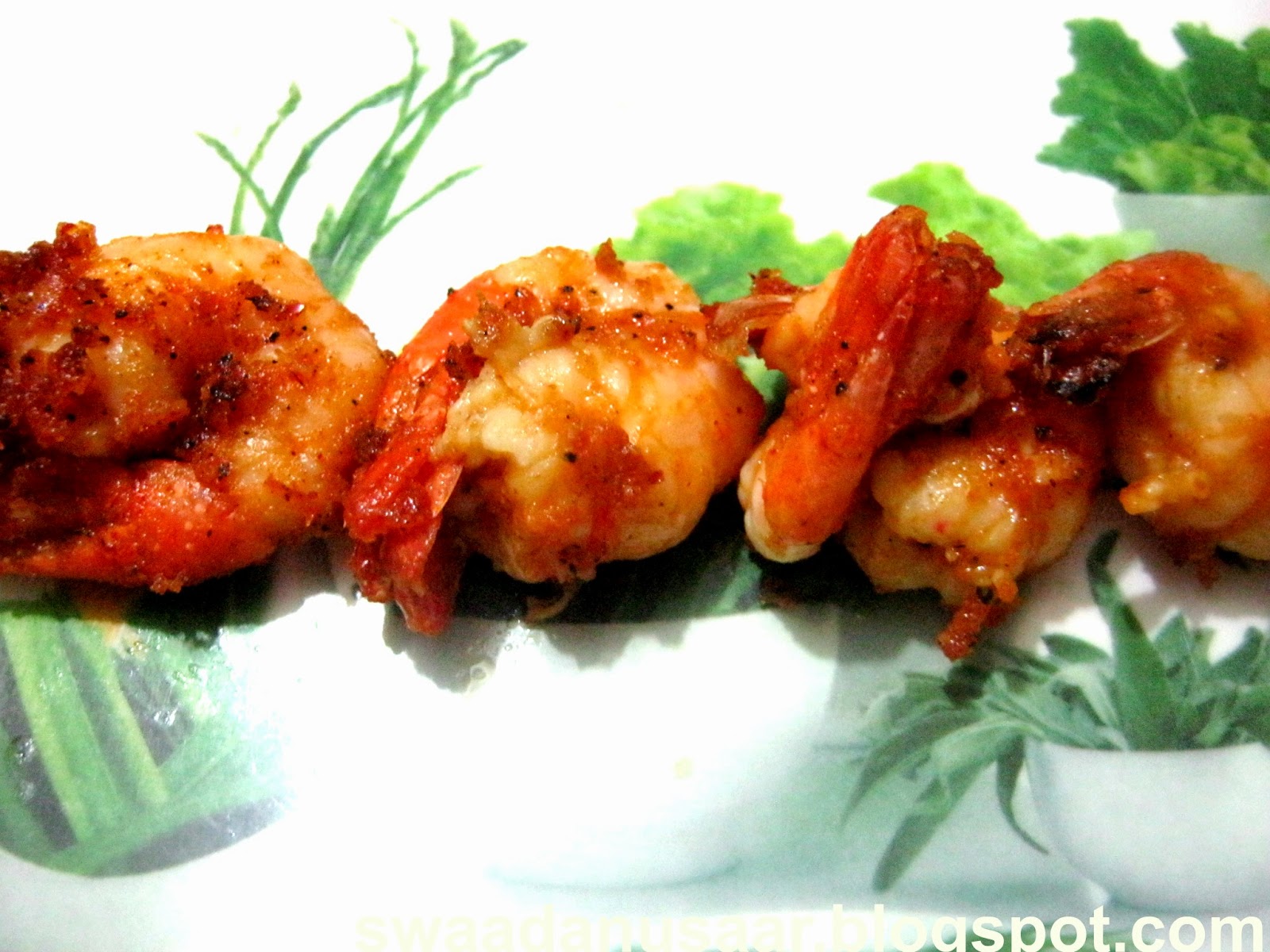swaadanusaar: CRISPY PRAWN....