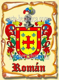 Todo de heráldica: Apellido Román Historia y escudo