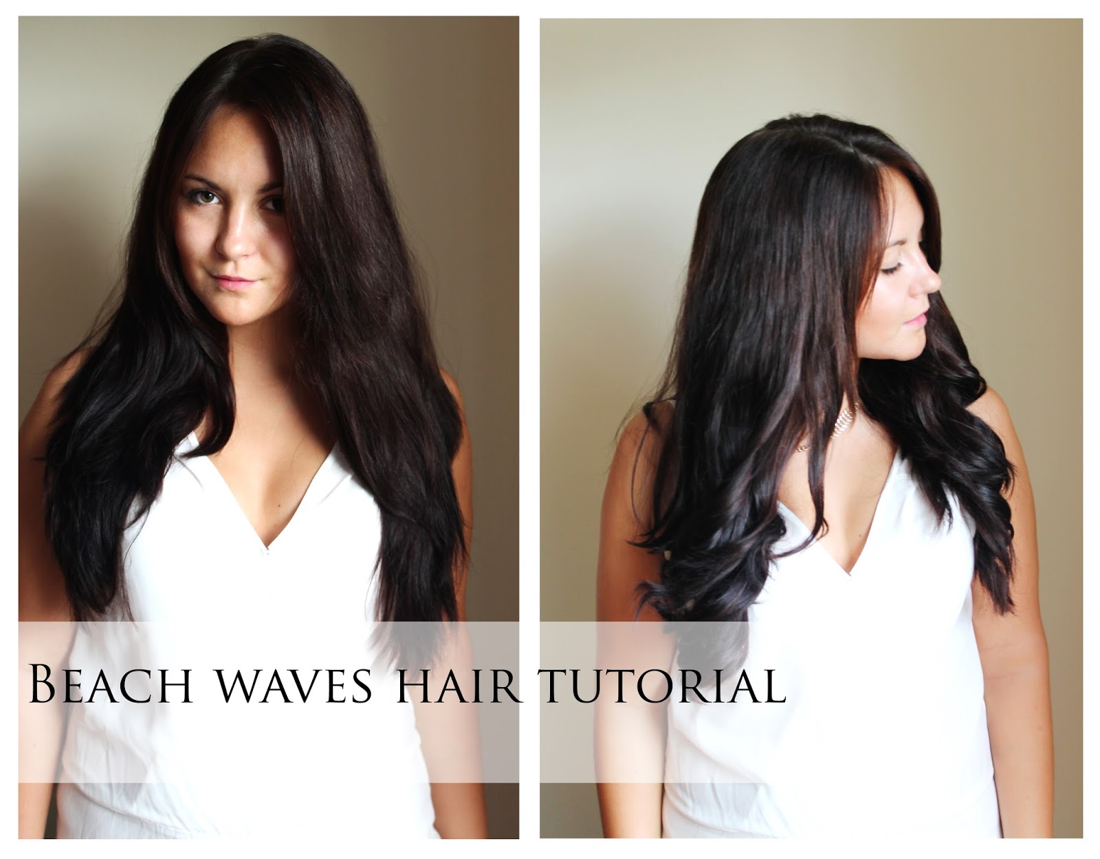 Kate Feel: BEACH WAVES HAIR TUTORIAL