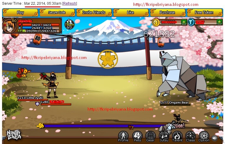 Cheat Ninja Saga 2015 Work 100%