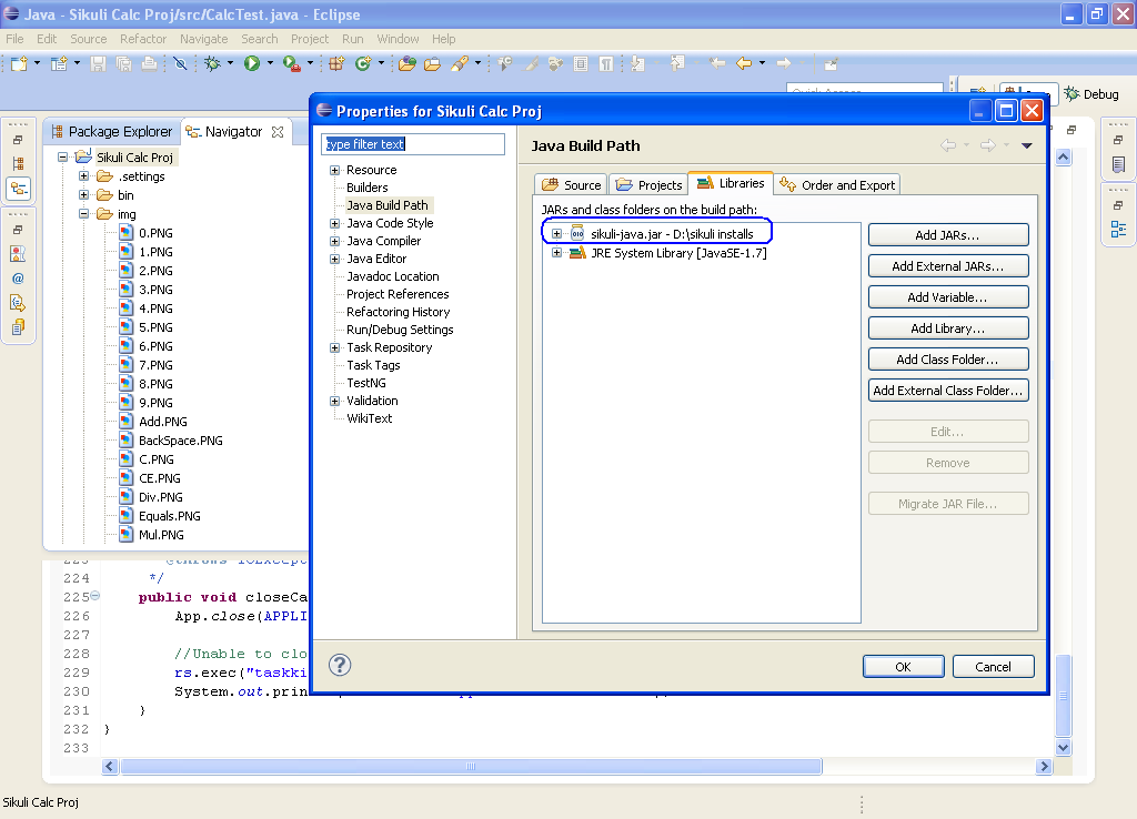 Automating Calculator application using Java and Sikuli. | Automation Home