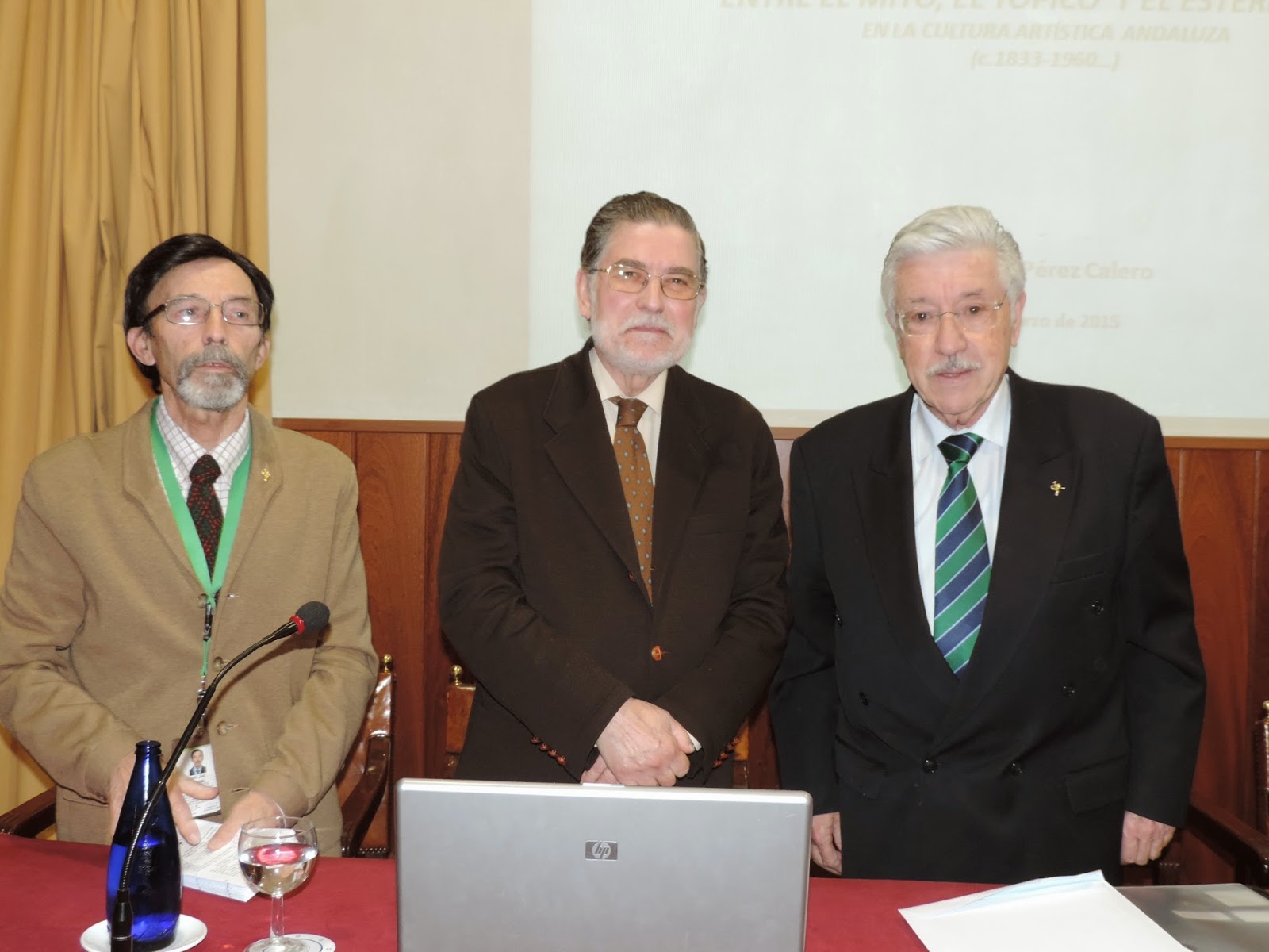 CURSO DE TEMAS SEVILLANOS: 9/3 Dr. GERARDO PÉREZ CALERO