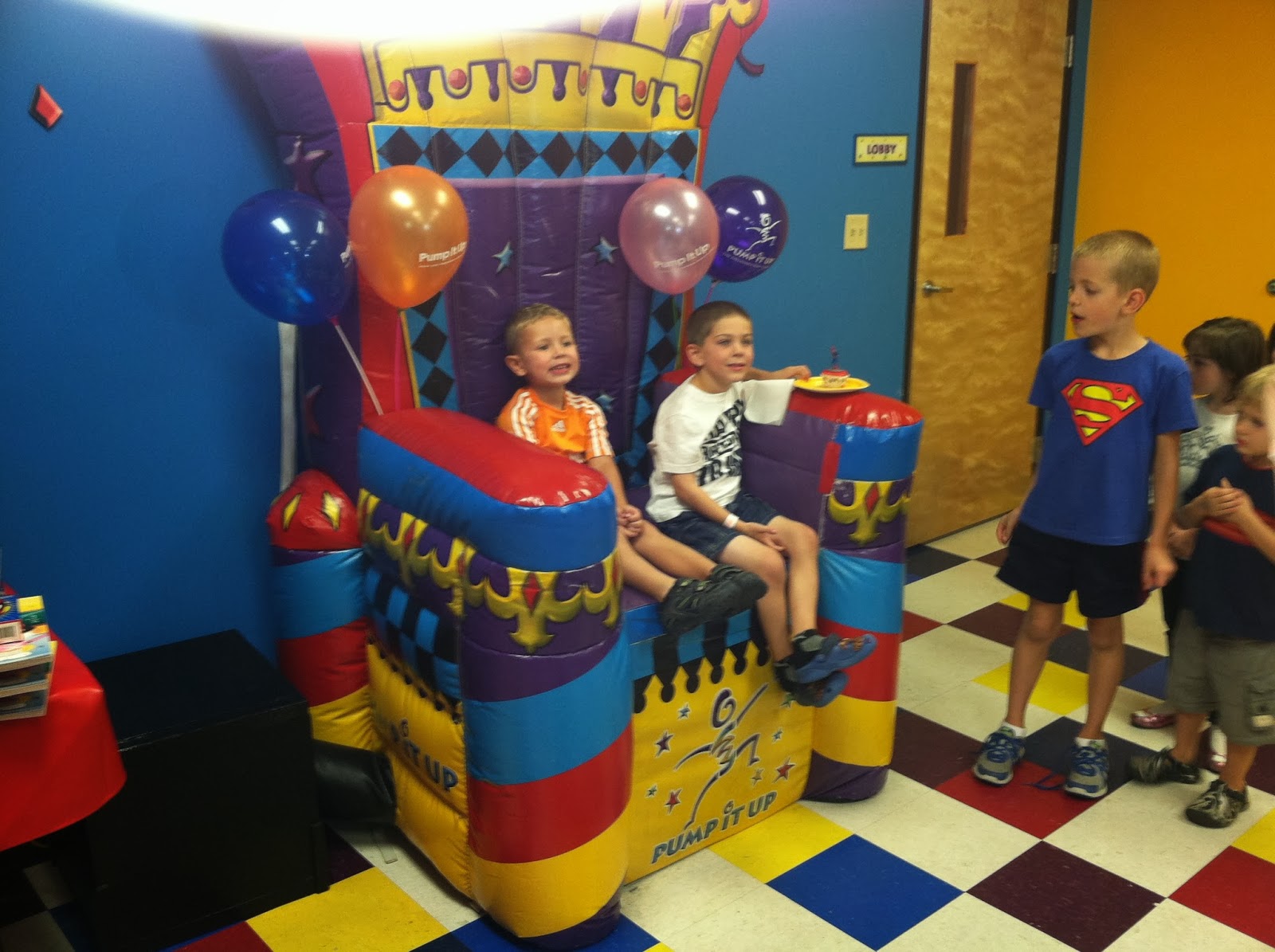 Busy Lee Family: RJ's Pump It Up Party x 2