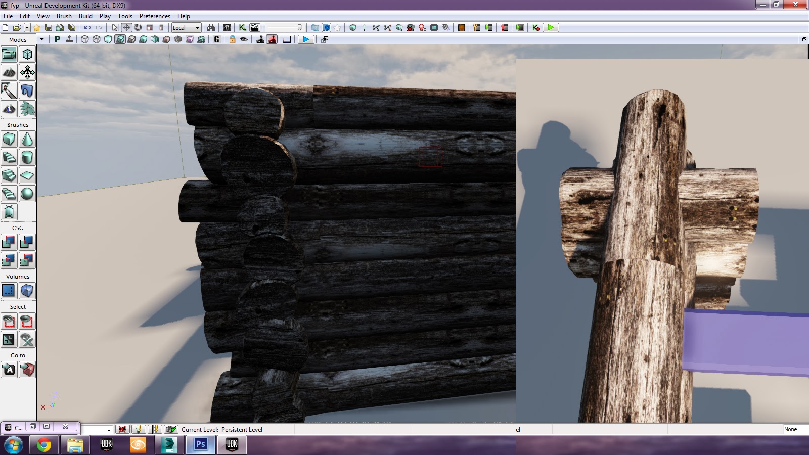 Final Year Project: Seclusion: Texture Test