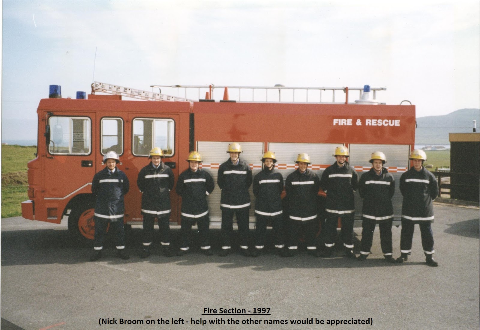 A History of RAF Saxa Vord: Memories of a Fireman – Nick Broom