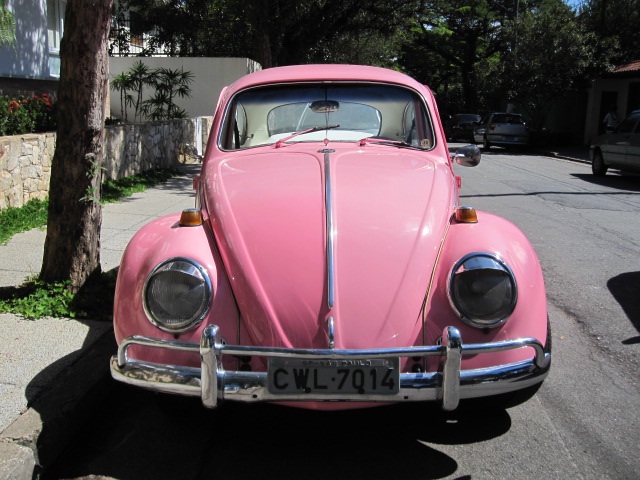 fusca rosa à venda