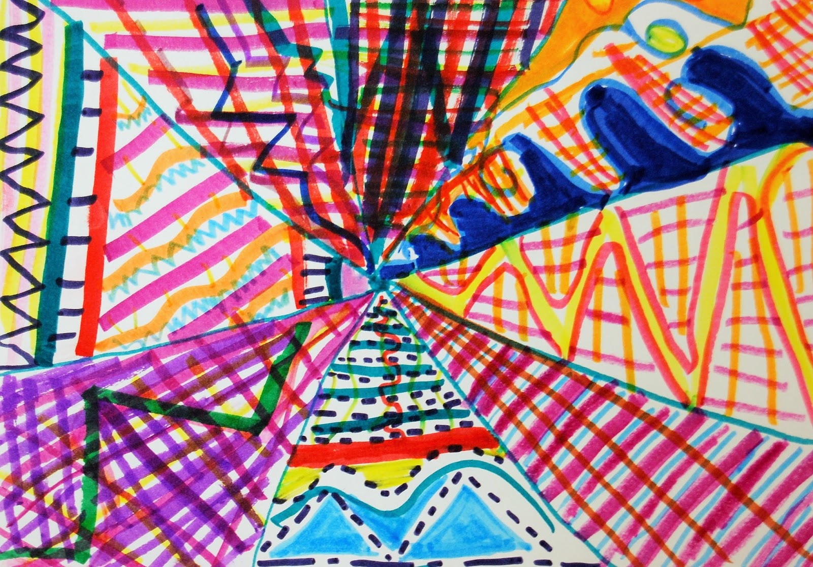 super happy art class: Pattern, Lines