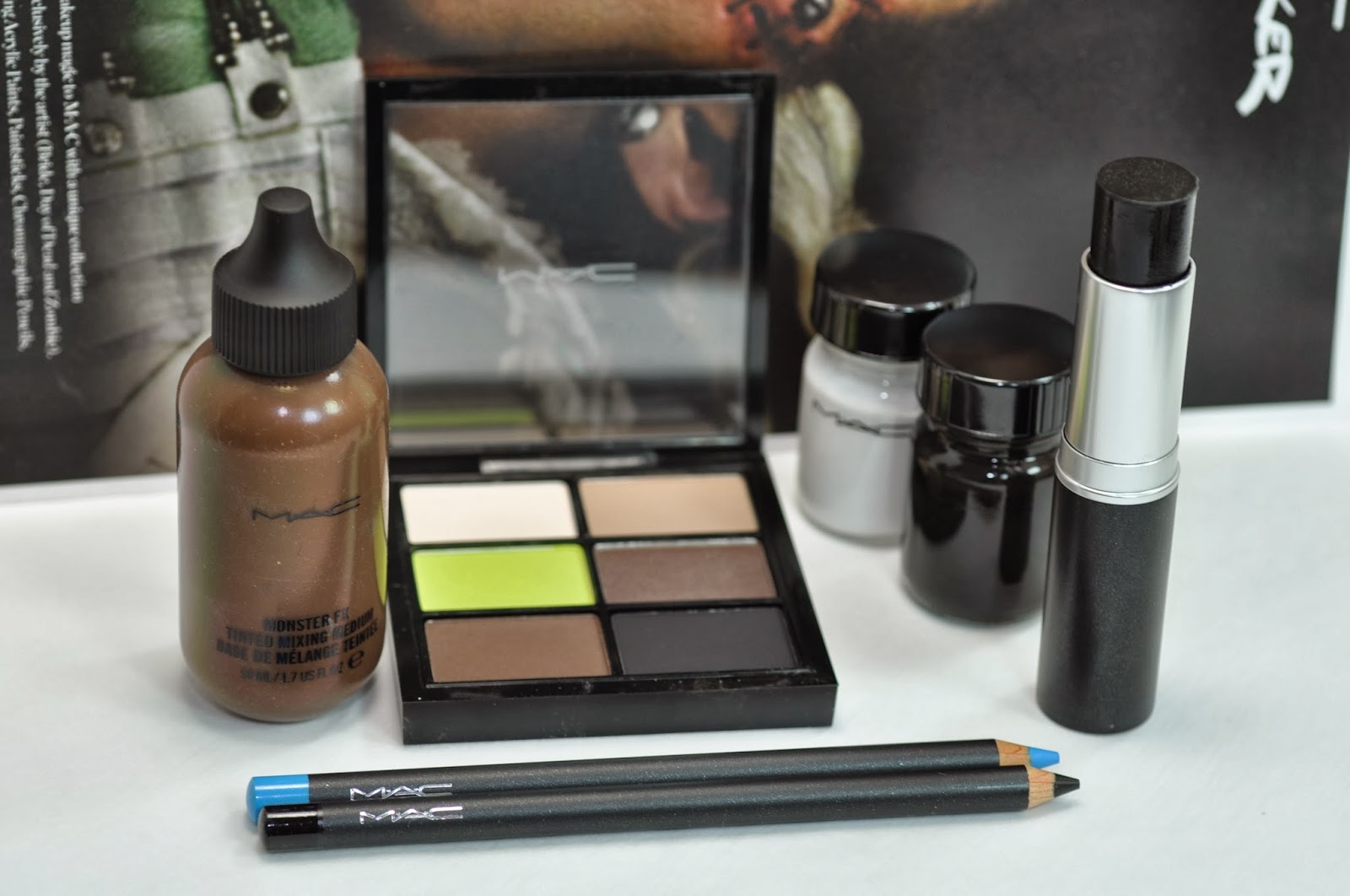 Video Review: MAC Rick Baker Collection Swatches, Review - The Shades Of U