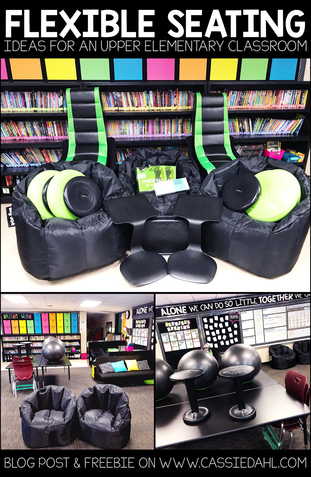 Flexible Seating in Upper Elementary - Cassie Dahl | Teaching + Technology
