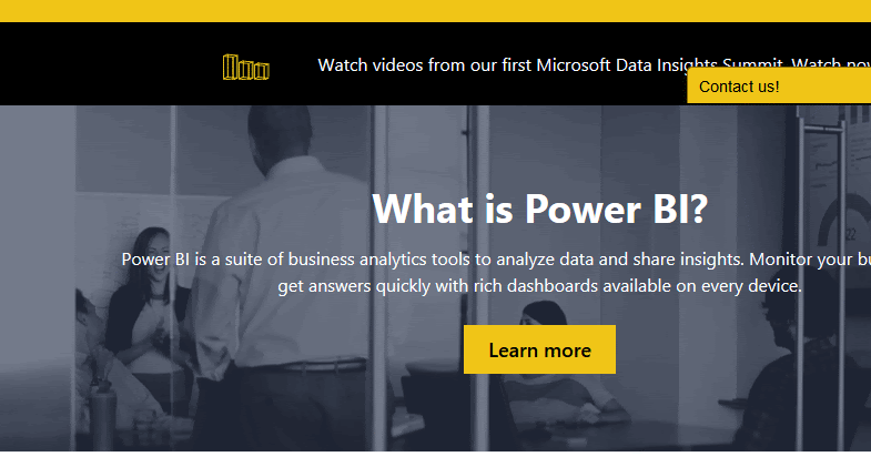 Power BI Desktop puts visual analytics at your fingertips