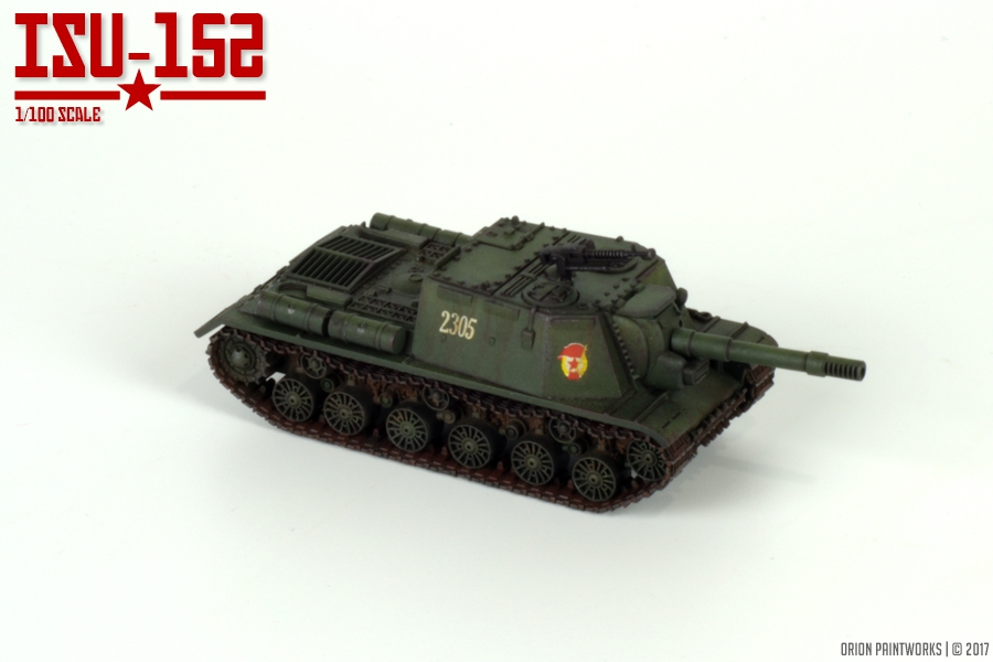 Orion Paintworks: Showcase: ISU-152 (1/100 scale)