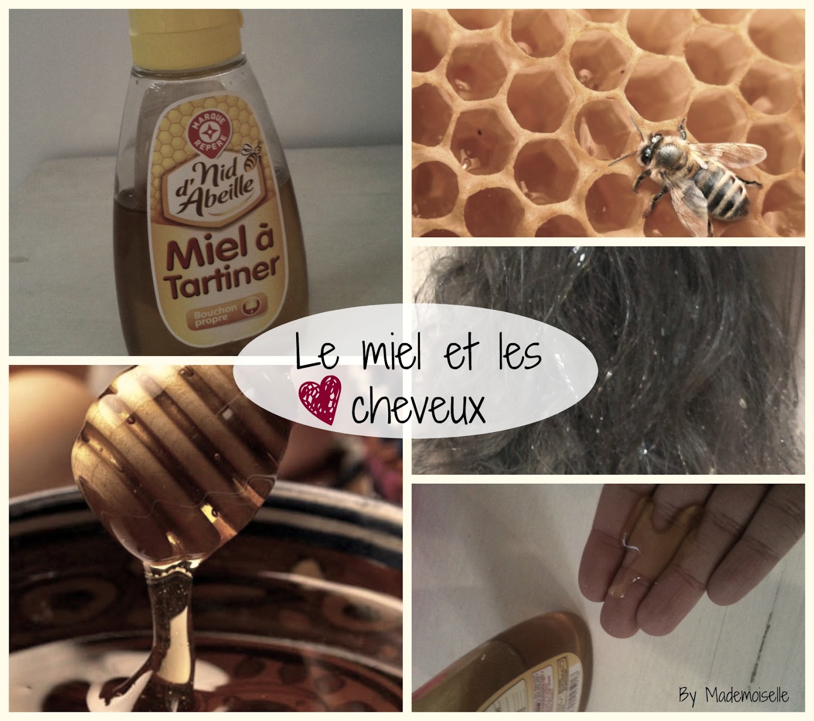 Le miel, le bien-être de nos cheveux - By Mademoiselle