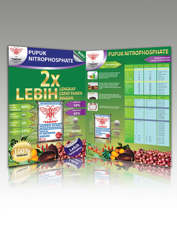 Brochure "pupuk for farmer" ~ BOX's