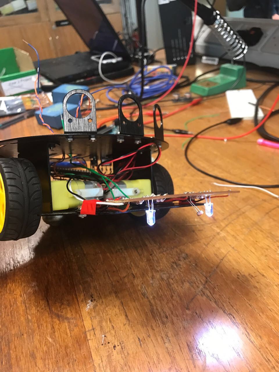 Line Following Robot Car with Microcontroller