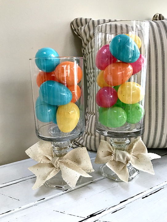 DIY Dollar Store Pedestal Vase