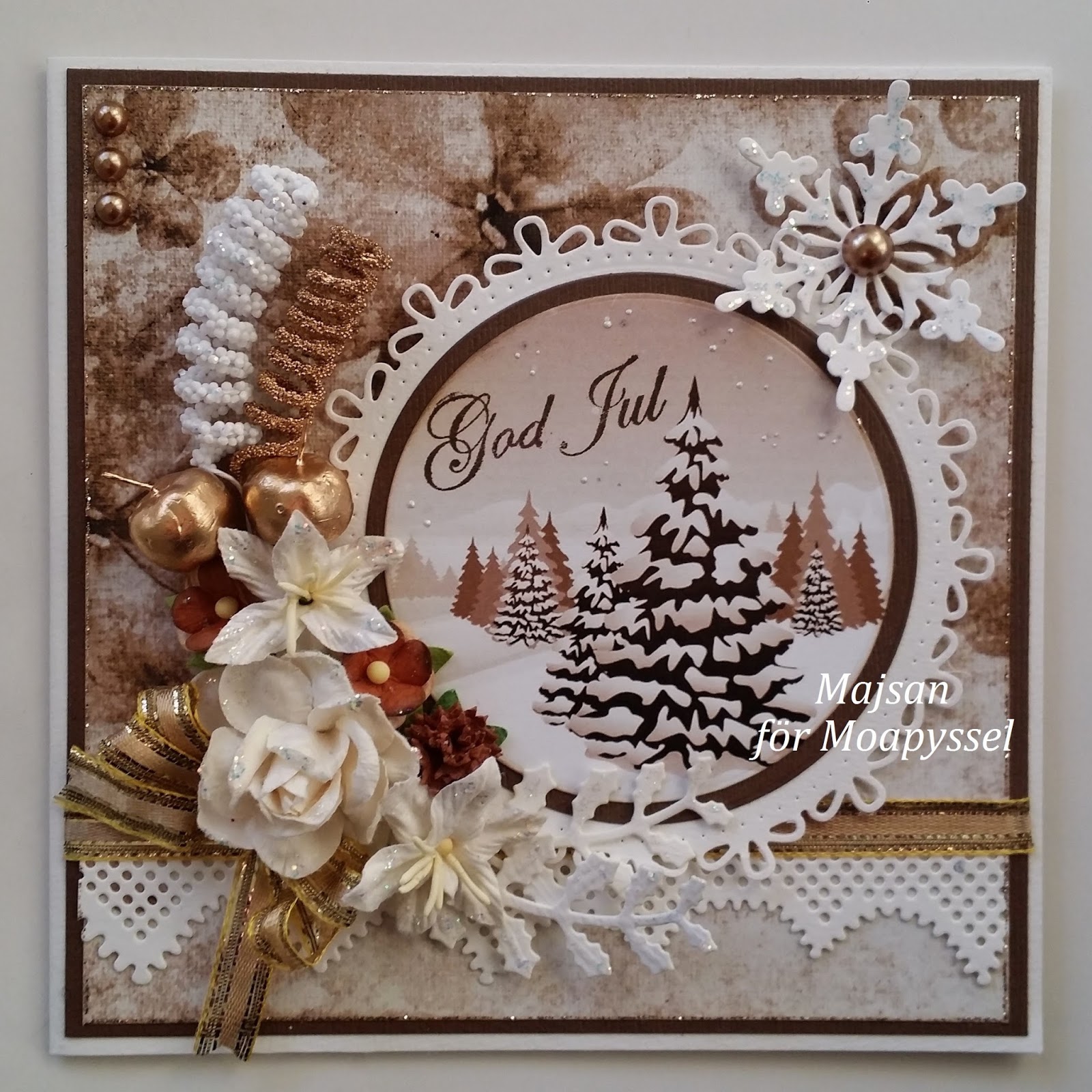 Majsans kortmakeri: Julkort!