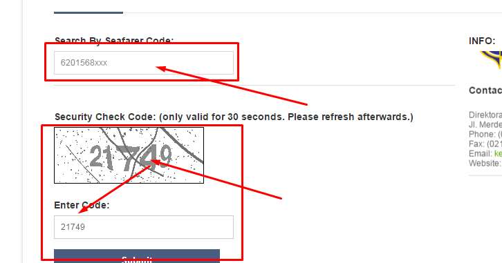 Cara Cek Sertifikat Pelaut Online Terbaru 2017 - NAUTIC - OFFICIAL