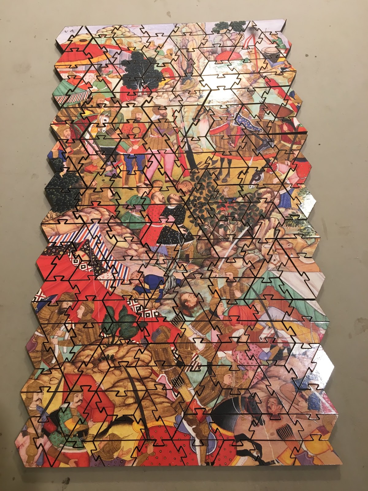 Rebecca's Wooden Jigsaw Puzzles: Ong Khan, Artifact