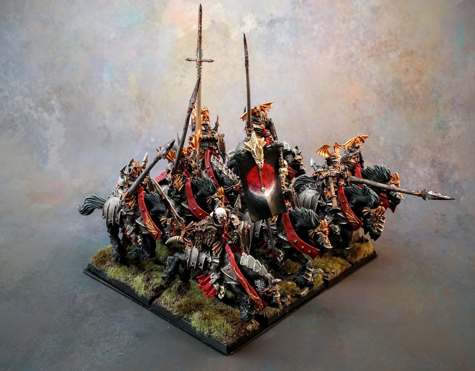 Vampire Counts Blood Knights - Kings of War!
