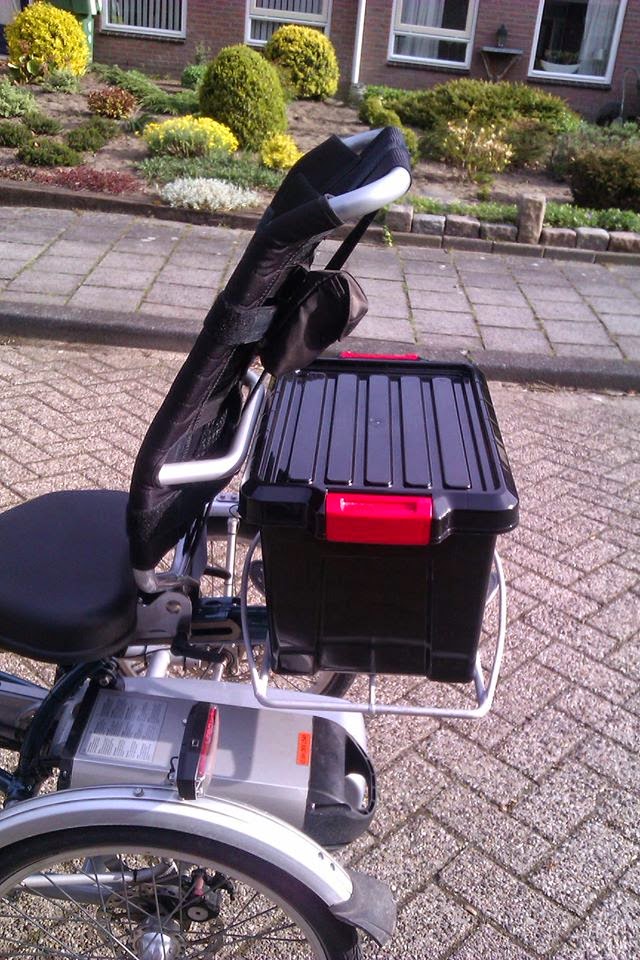 Driewielerzitfiets.nl: Krachtige opbergbox, 21 L achterop de #Easyrider ...