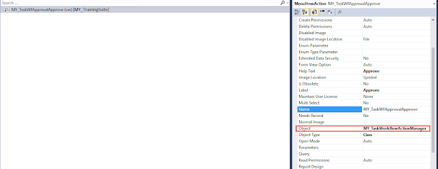 Microsoft Dynamics AX: D365/AX7 – Add validation before workflow approval action