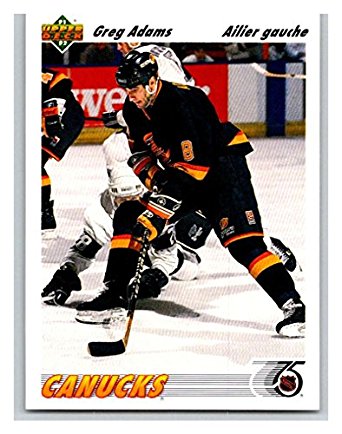 Greatest Hockey Legends.com: Greg Adams