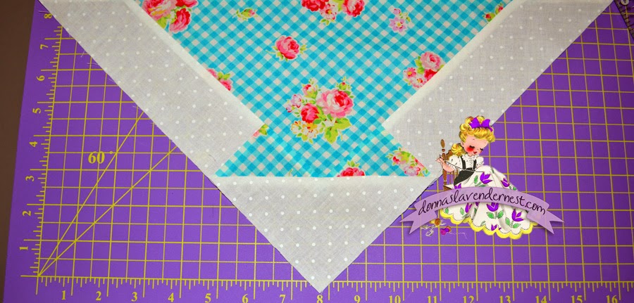 Donna's Lavender Nest: Tutorial For A 12 inch Finished Basket Block