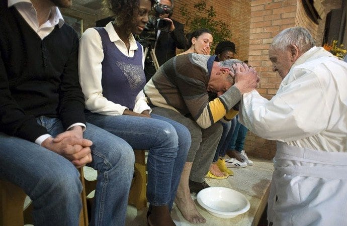 THE EXISTENTIAL REALITY: Washing the Feet, an Eucharistic Mandate to ...