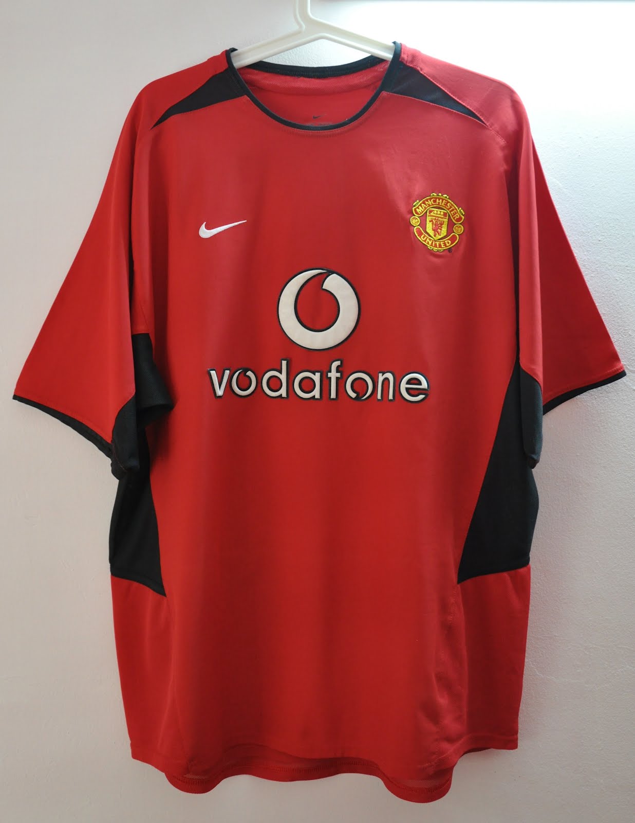 DAUS REDSCARZ: Manchester United 2002-2004 Home kit :: Classic Red