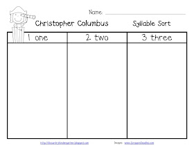 Lil Country Librarian: Columbus Day Mini Math and Literacy Unit and a ...