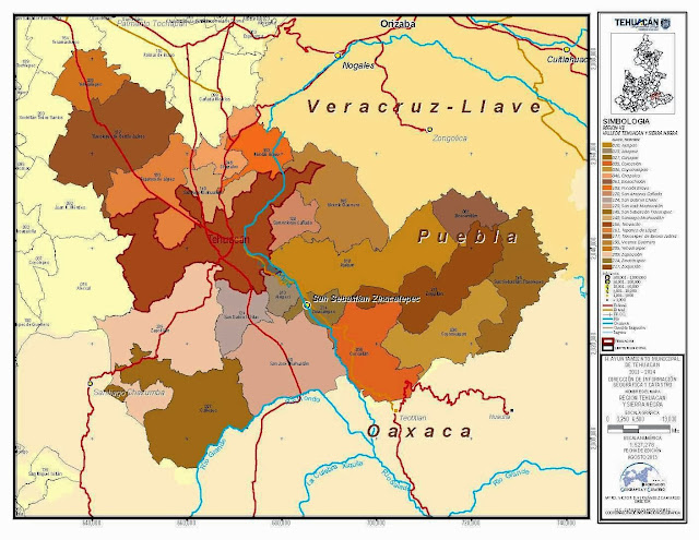 Tehuacán Lugar de Dioses: Ubicación Geográfica de Tehuacán