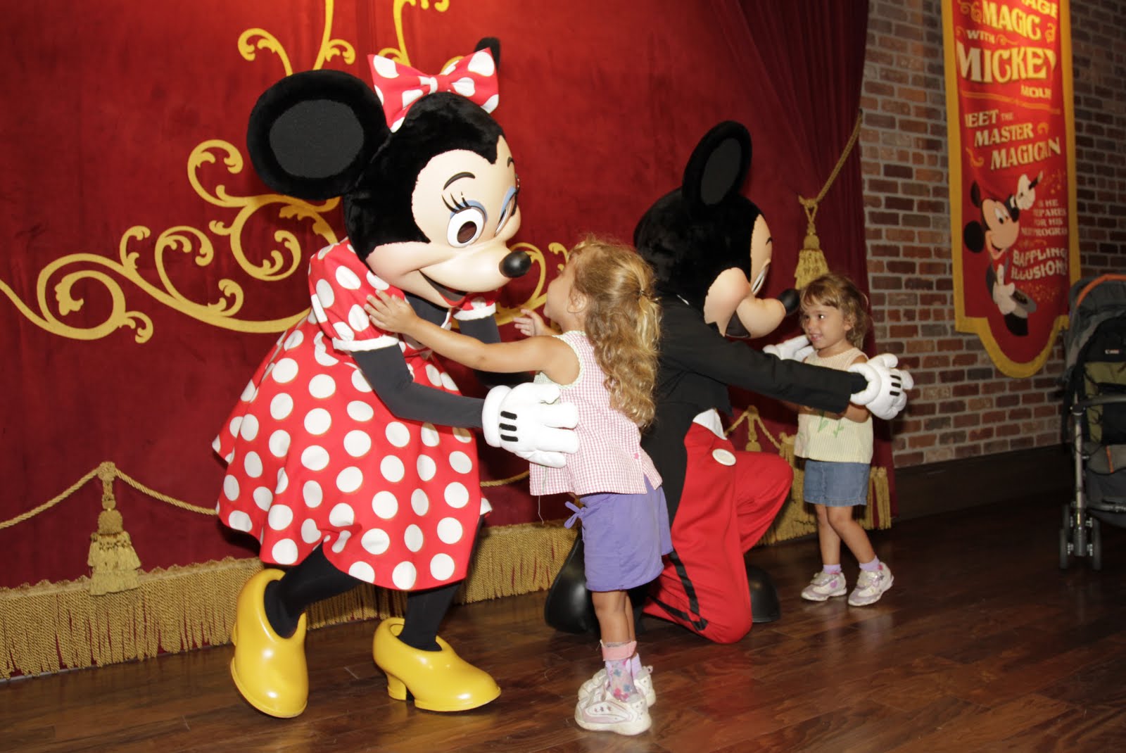 Victoria's Blessings: Meeting Mickey and Minnie