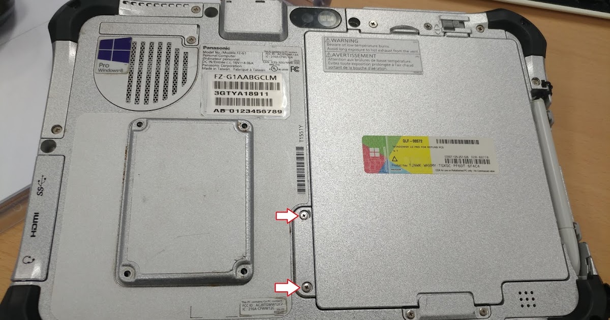 FZ-G1 ToughPad How/Where to insert USIM card for Wireless WAN