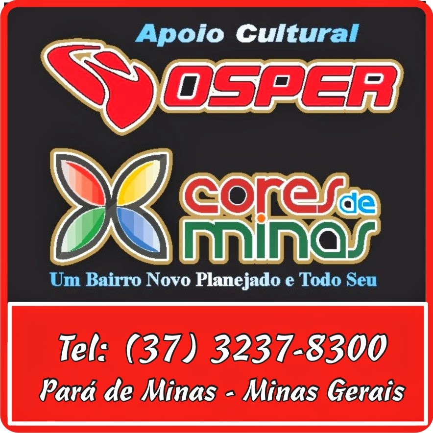 Pará de Minas 160 Anos de História: Cores de Minas - Grupo Osper Minas